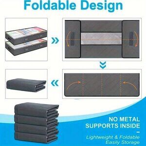Unbranded | Storage & Organization | Flexible Zippered Under Bed ...